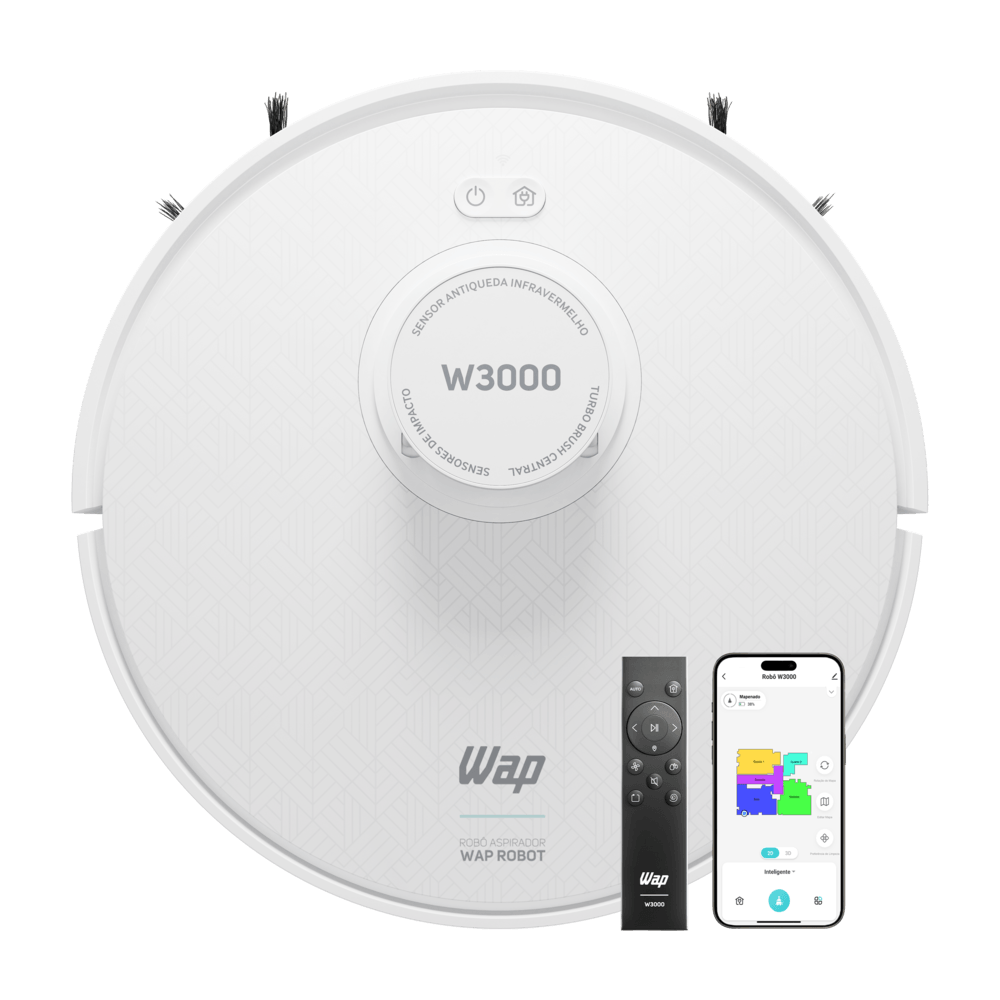 Robô Aspirador Wap Robot W3000